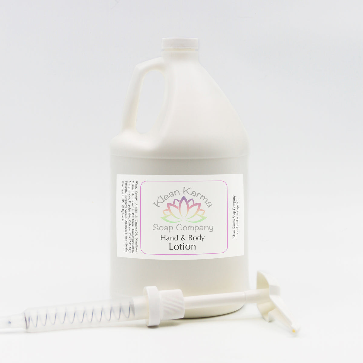 Gallon Lotion – Klean Karma Soap Company
